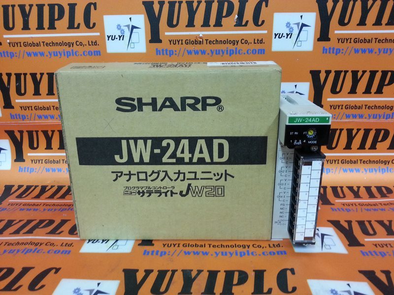 SHARP JW-24AD ANALOG INPUT MODULE New in box - 裕益科技自動化設備可程式編碼器PLC分散式控制系統DCS